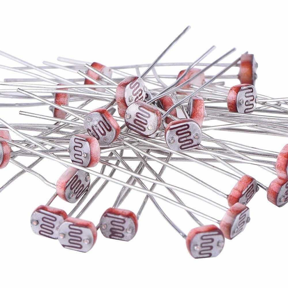 Pack of 5 LDR Light dependent resistor 3mm