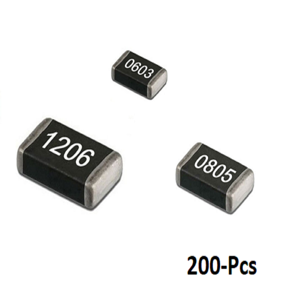 Pack of 200 200 Ohm SMD Resistor 200 Ohm chip resistor