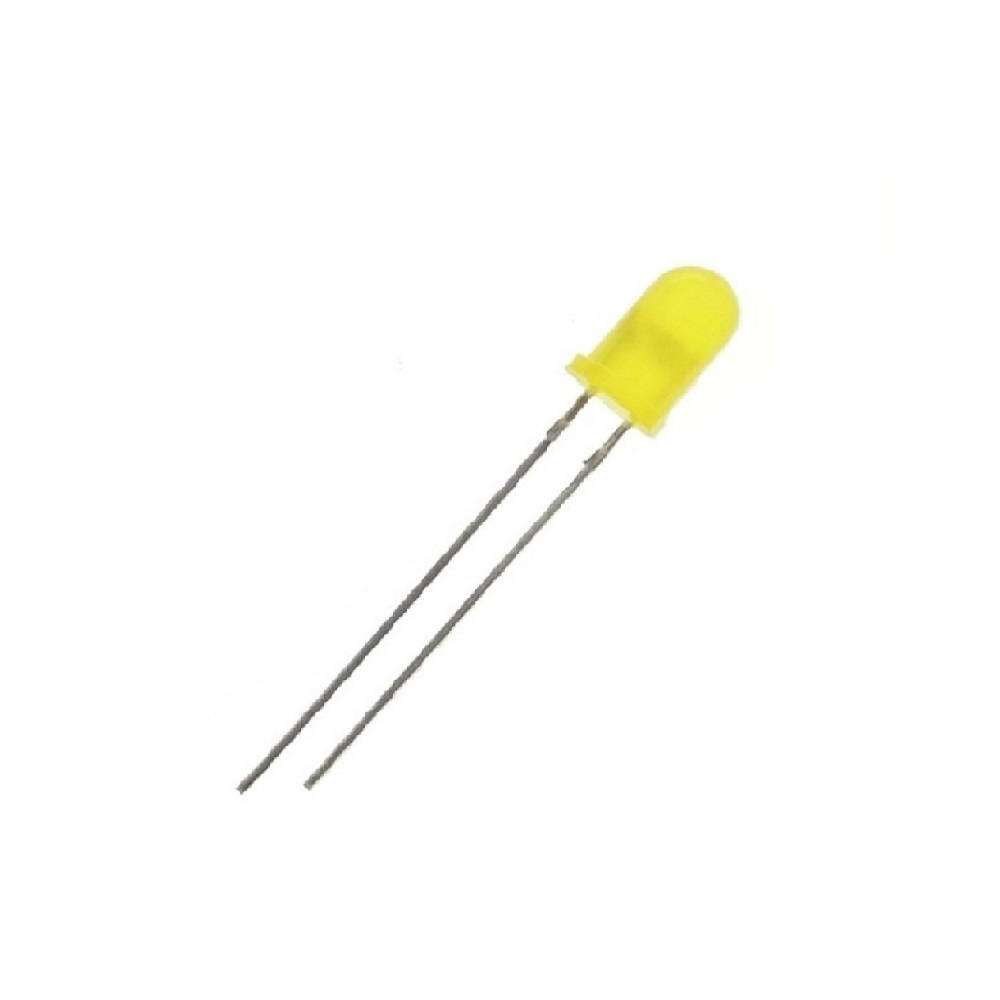 Pack of 15 5mm yellow LED light emitting diode Yellow color led