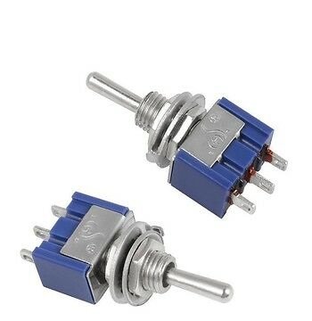 MINIATURE TOGGLE SWITCH MTS-102 3-PIN 6A