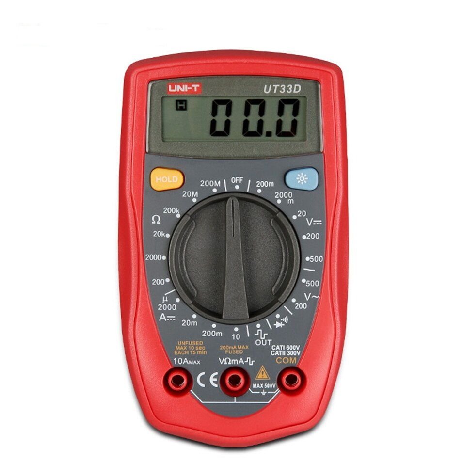 Palm Size Digital Multimeters UT33D